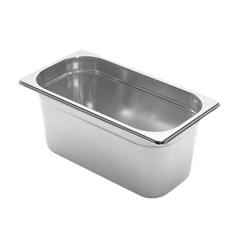 Bac Gastro Inox GN 1/3 Profondeur 65 mm | Restoconcept