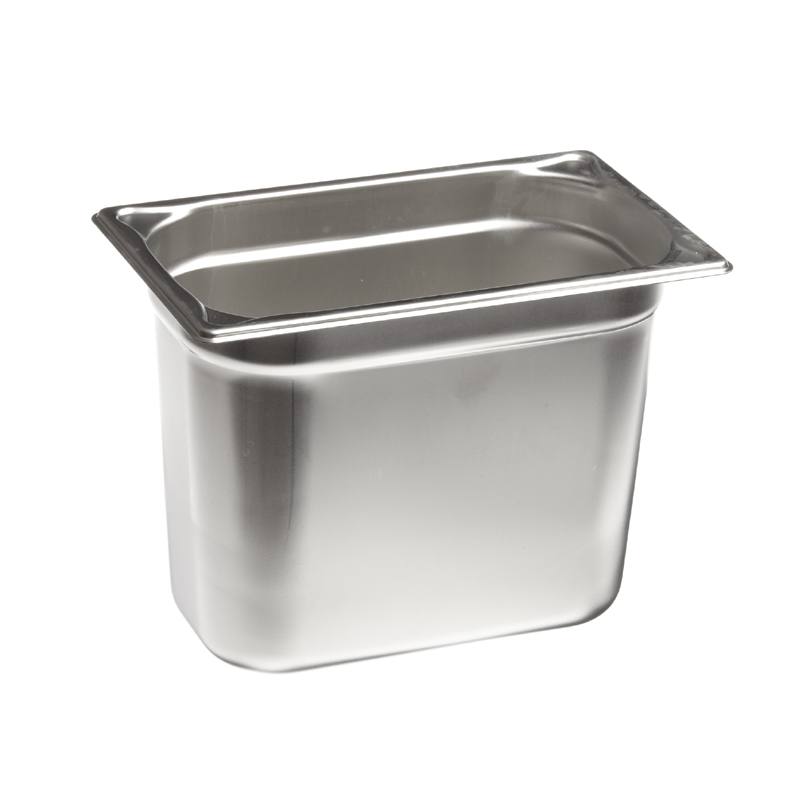 Bac Gastronorme Inox GN 1/4 Prof. 150 mm - Restauration professionnelle - BA14150 - Restoconcept.com