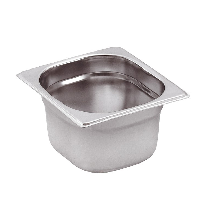 Bac Gastronorme Inox GN 1/6 Prof. 200 mm - Restauration professionnelle - BA16200 - Restoconcept.com