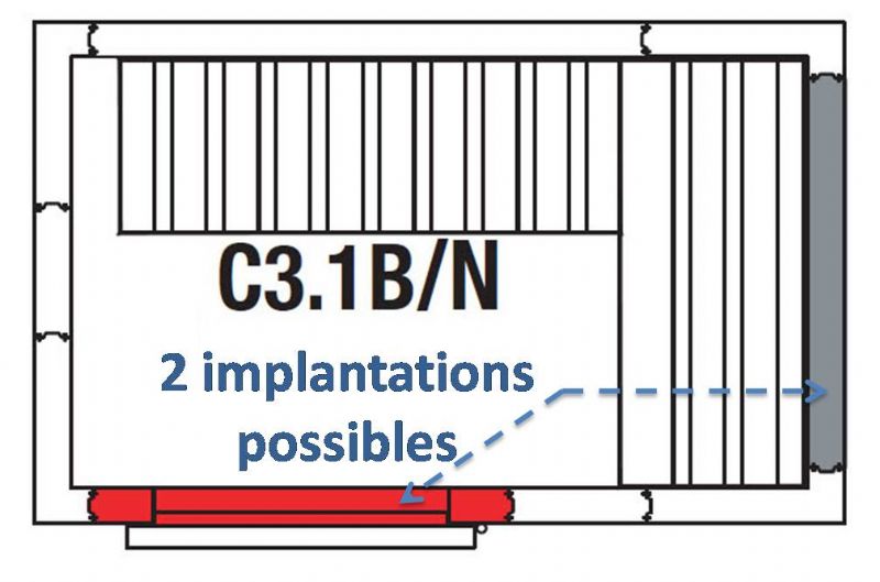 Chambre froide (C3.1B/N)- Chambre froide -18° -22°C, chambre froide ...