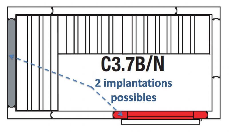 Chambre froide (C3.7B/N) - Restauration professionnelle - C3.7B/N ...