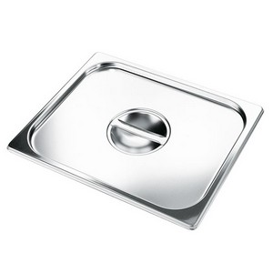 Couvercles en inox pour une cuisine professionnelle