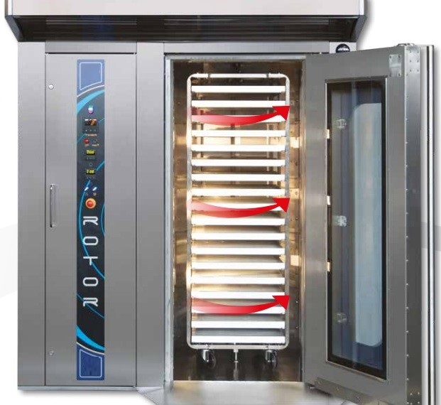 Four à Chariot Rotatif RL80 - ALDEGHERI FORNI | Restoconcept