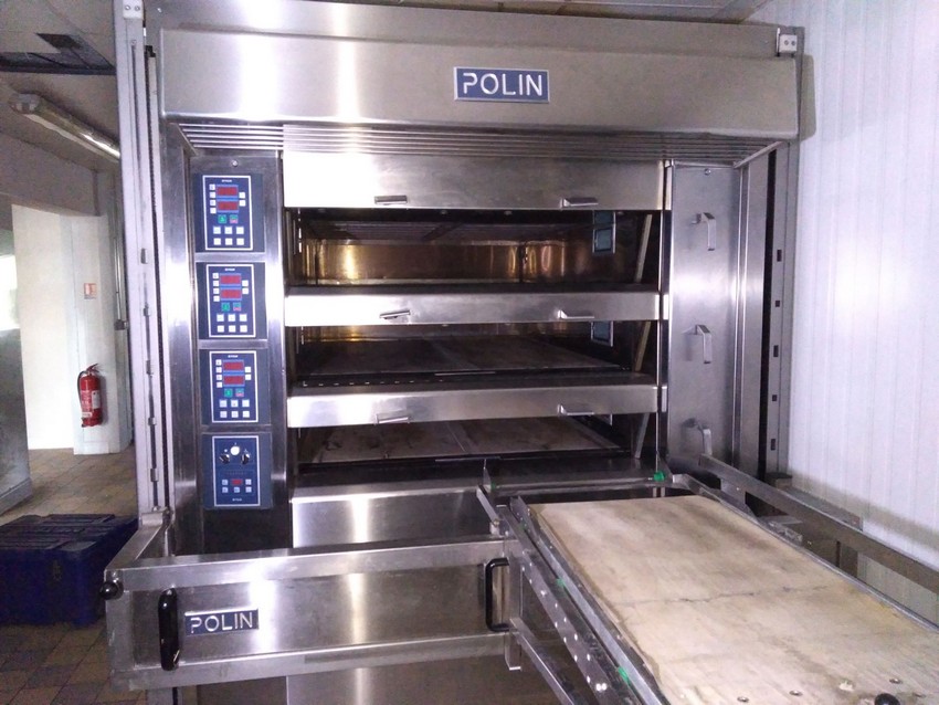 Four à sole élèctrique 3 étages 6 bouches Polin - POLIN - Restauration ...