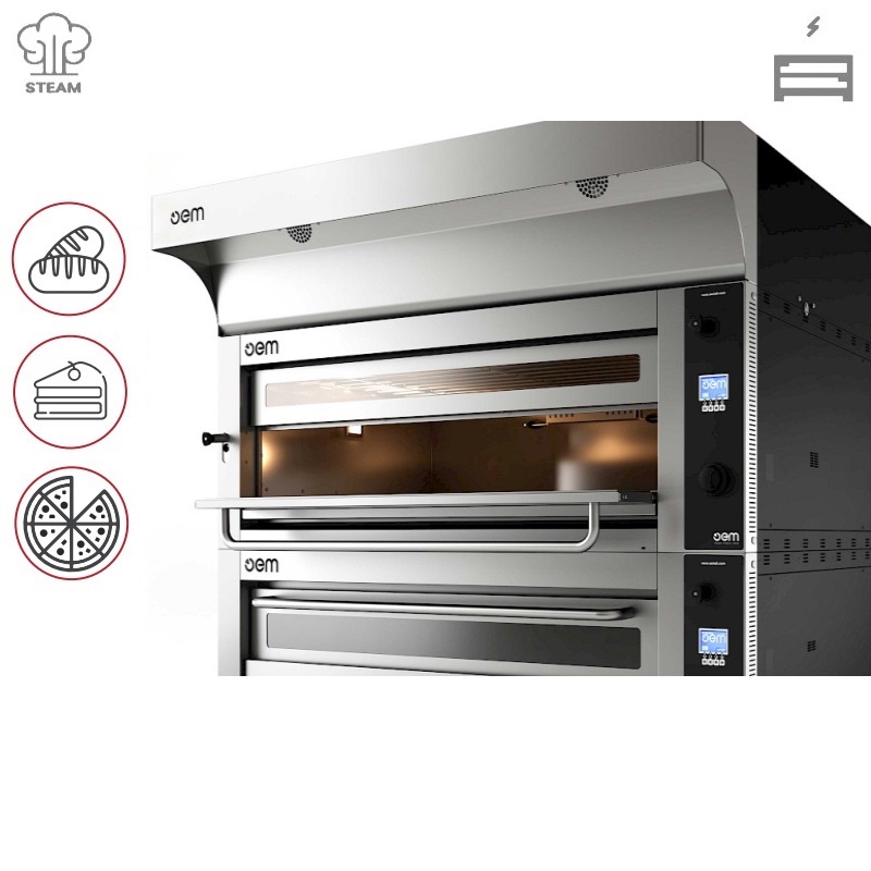 Four modulaire MULTIBAKE 440 H16-H30 avec Vapeur - OEM - Restauration ...