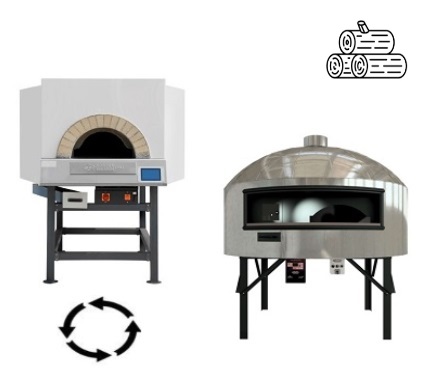 Four à Bois Rotatif napolitain - Cuisson Homogène & Performante