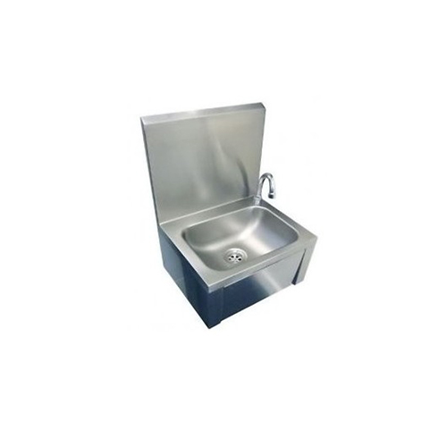 Lave-mains inox adossé avec panneau basculant - L2G - Restauration ...