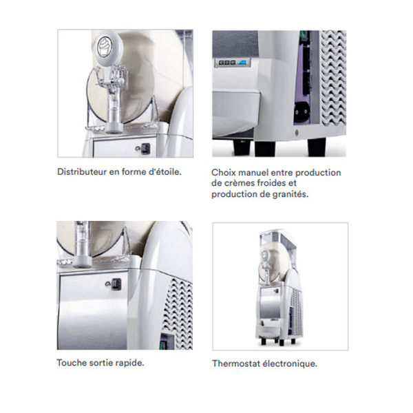 Machine à crèmes horizontales "SPIN EVO" GBG