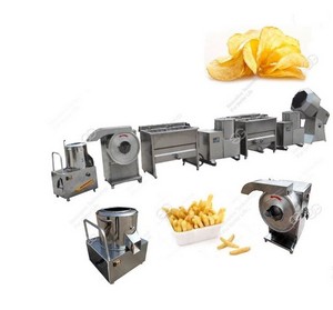 Machine à Chips professionnel Auto 50-100 kg/h