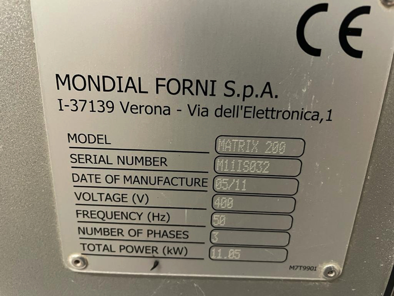 Pétrin à spiral Mondial Forni 129 Kg de farine - Occasion ...