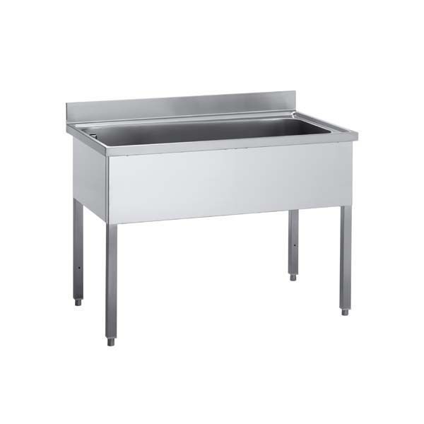 Plonge 1000x700 - 1 bac (LBGG0043)- Restoconcept vous présente la plonge inox sans égouttoir, à ...