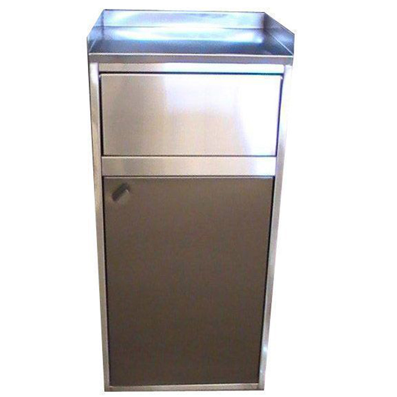 Poubelle en inox special snack (ESGR1F)- Restoconcept vous propose ...