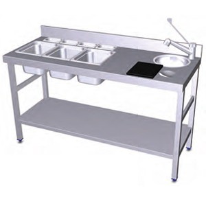 Table de trravail pour Barman 120cm