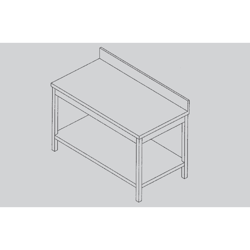 TABLES DE TRAVAIL TLG187A - MBM - Restauration professionnelle - TLG187A - Restoconcept.com