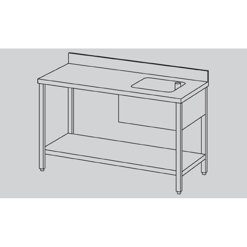 tables du chef cuve à droite THR167DA - MBM - Restauration ...